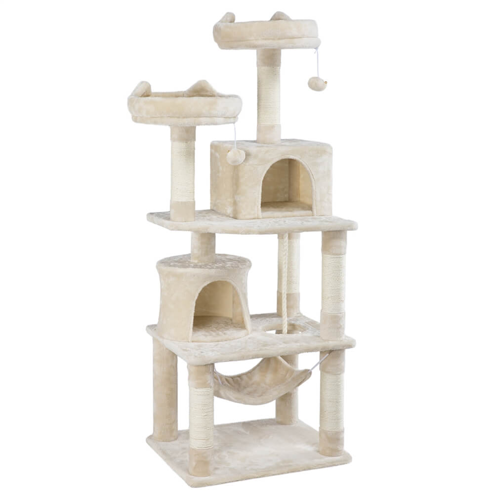 62.2"H Large Cat Tree – Topeakmart